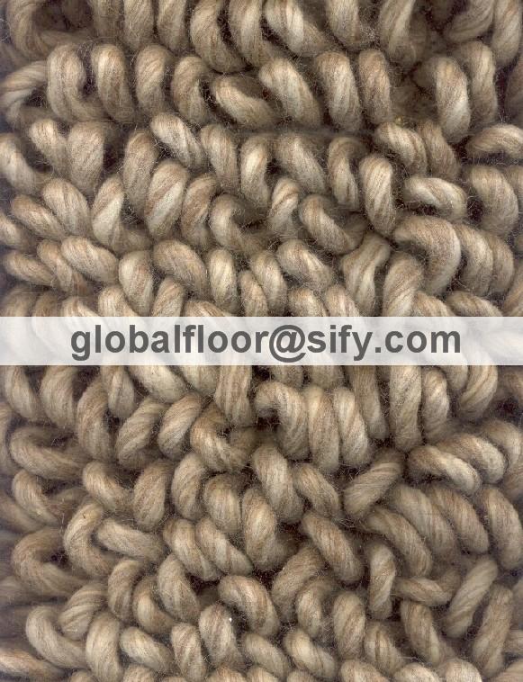 Wool shaggy rugs, thick Wool shaggy carpets, Wool shag area rug, Wool ...